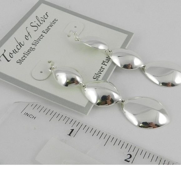 Touch of Silver | Jewelry | Touch Of Silver Polished Triple Drop ...
